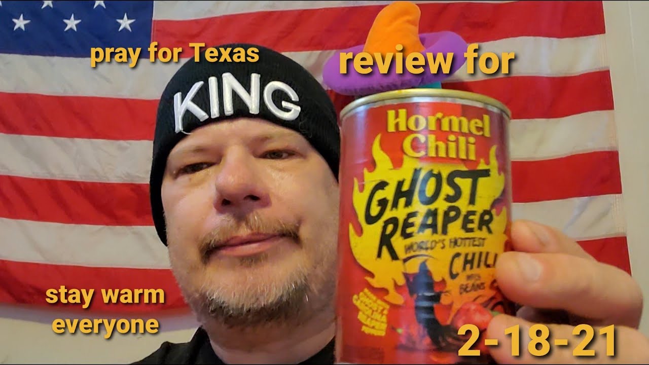 hormel's Carolina ghost Reaper chili review - YouTube