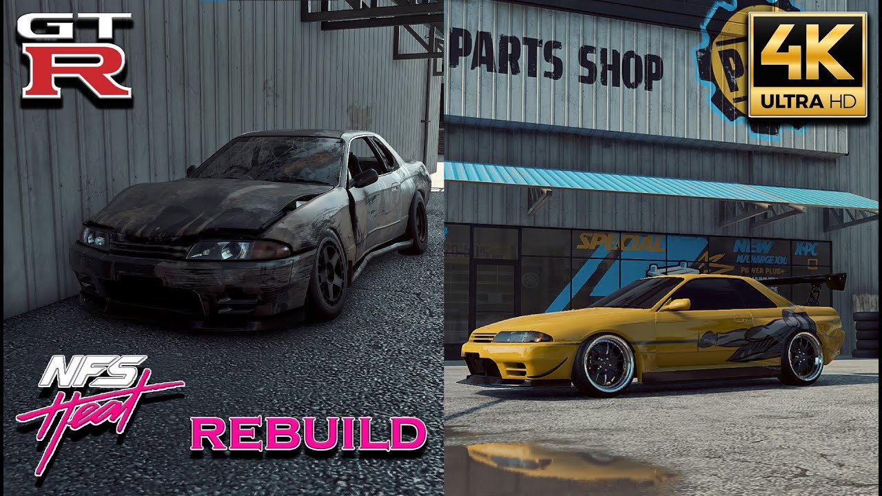 Rebuilding a Nissan Skyline GTR-R32 1000BHP+ - NFS HEAT - Customization ...