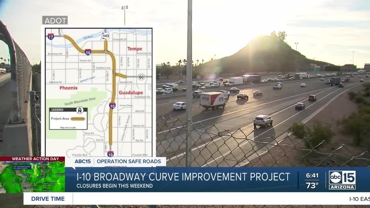 First phase of I-10 Broadway Curve Improvement Project begins this ...