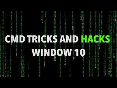 2 VERY AMAZING COMMAND PROMPT TRICKS THAT ARE USEFUL. - YouTube
