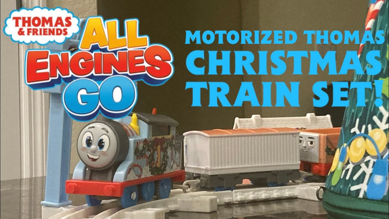 Motorized AEG Thomas Christmas Train Set! - YouTube