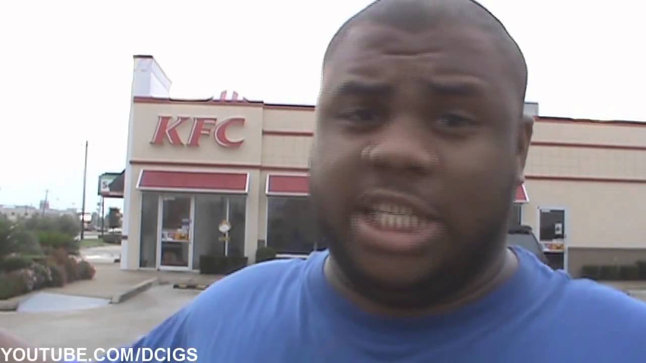 Angry Black Man Rants at KFC - YouTube