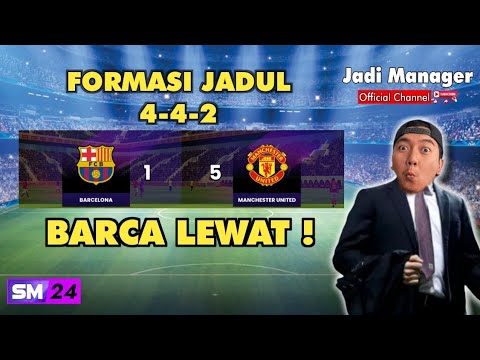 FORMASI 442 MASIH OKE BANGET | SOCCER MANAGER 2024 #jadimanager #sm24 - YouTube
