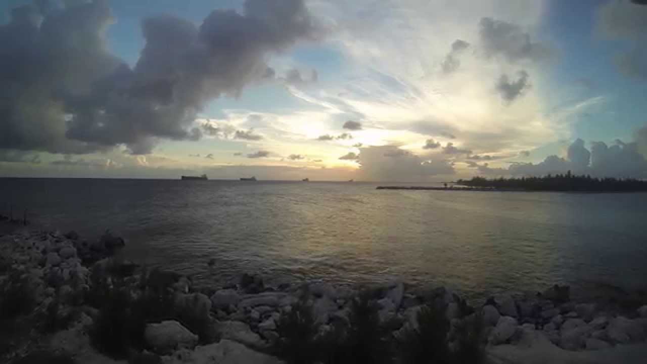 Pier 1 Restaurant Freeport, Bahamas. DJI Phantom 2 - YouTube