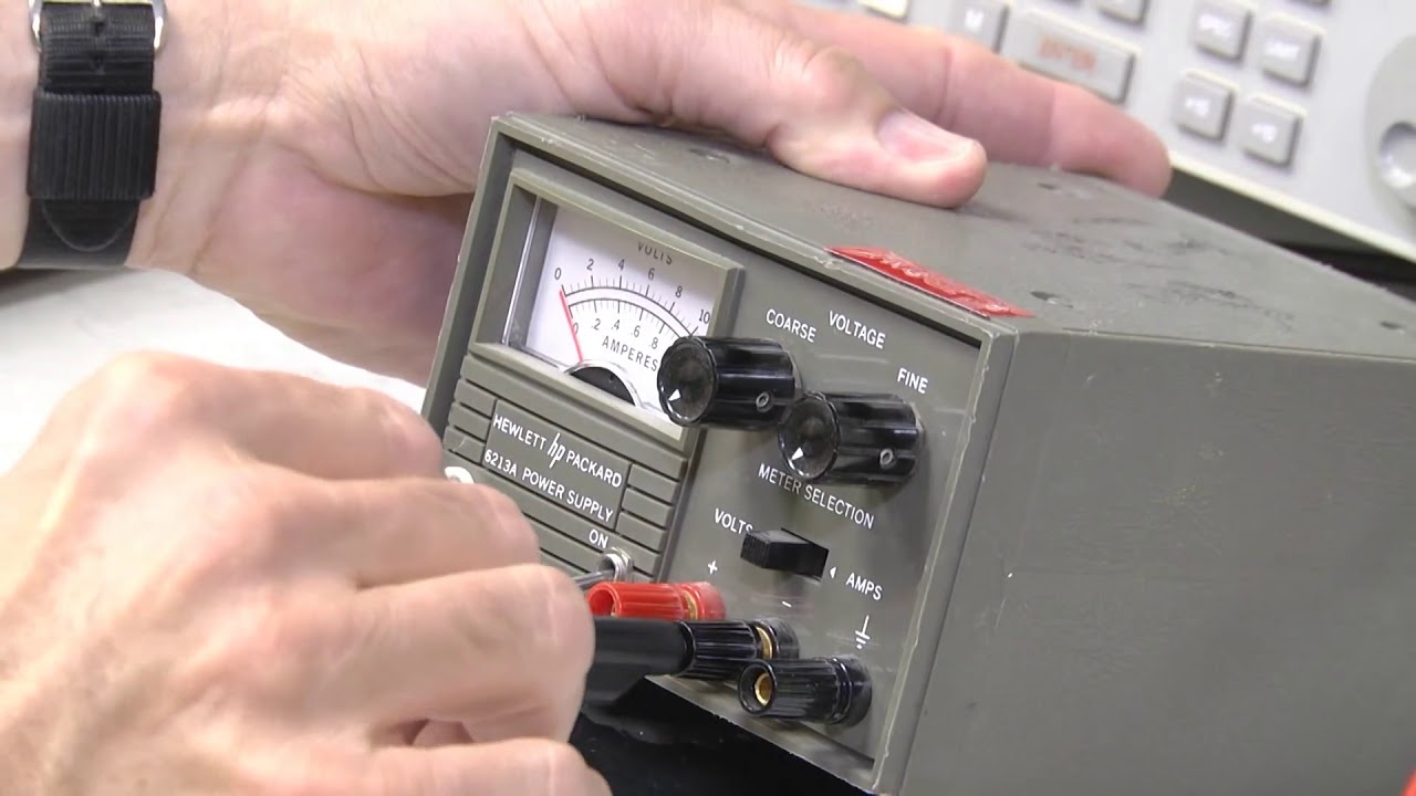Hiệu chuẩn nguồn phát DC - Calibration of DC Power Supplies - YouTube