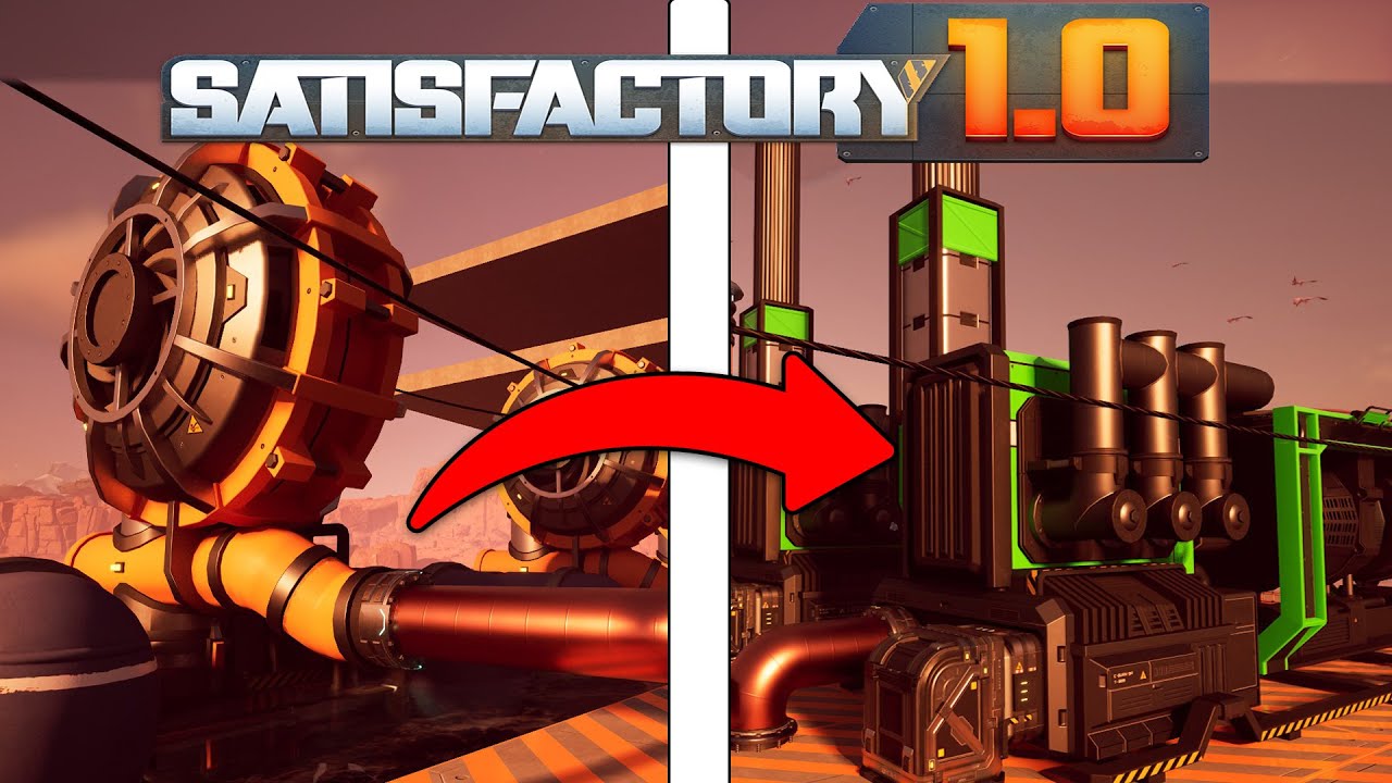 I Built the PERFECT Coal Power Plant in Satisfactory - YouTube