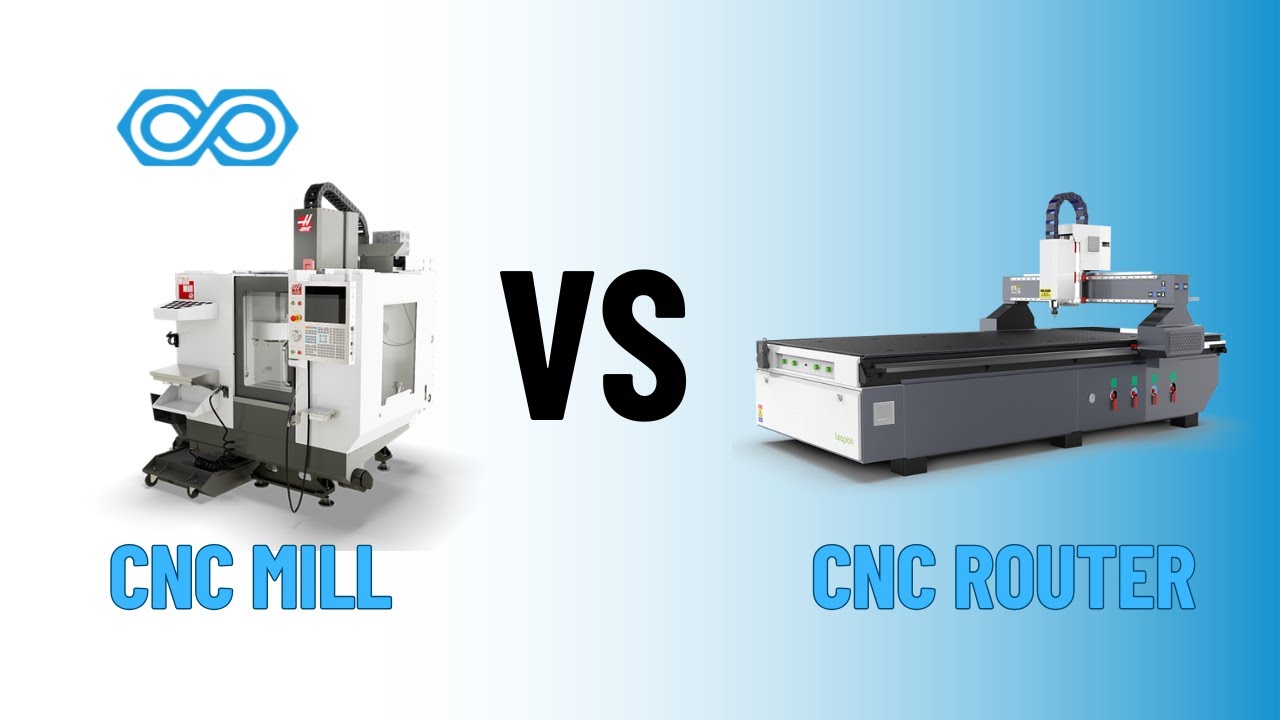 CNC Mill vs CNC Router: Which is Right for You? - YouTube