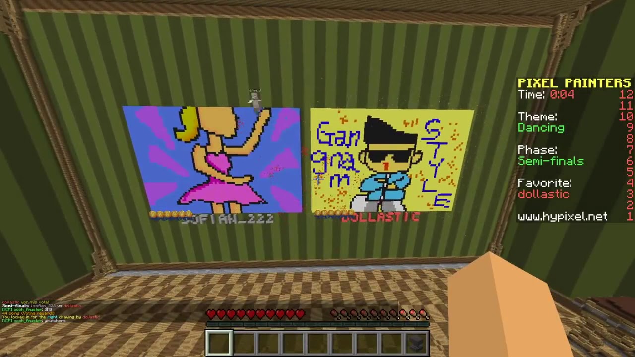 Pixel Painters in Minecraft with Dollastic and Microguardian - YouTube