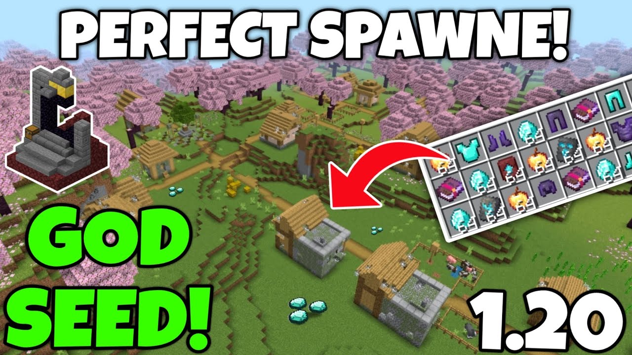 🔥 BEST SEED in Minecraft Bedrock 1.20 | Seed Minecraft 1.20 | Best ...