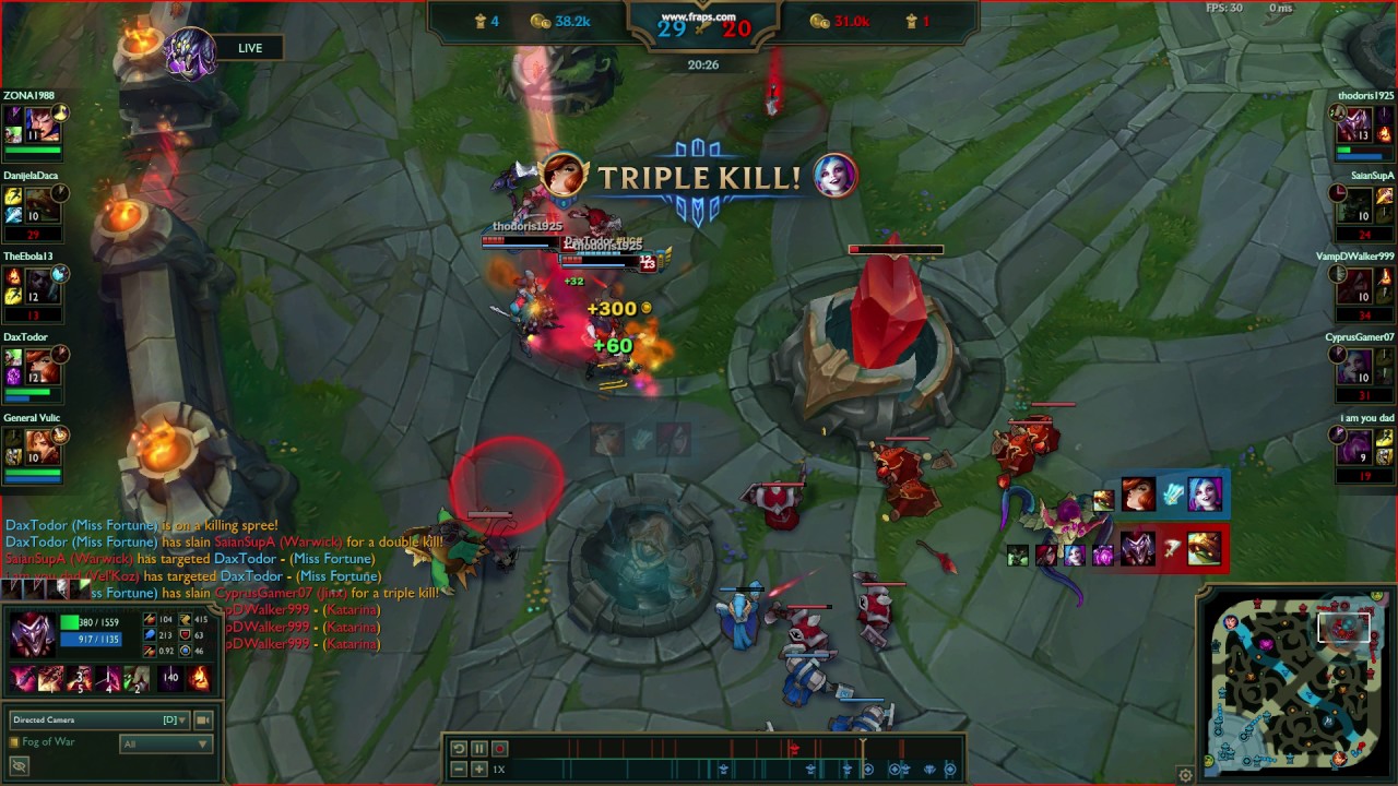 League of Legends Penta kill EZ (mf) - YouTube