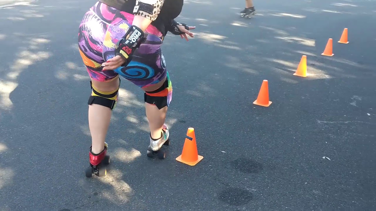 Skate Skills 101: Weaving with Cones - YouTube