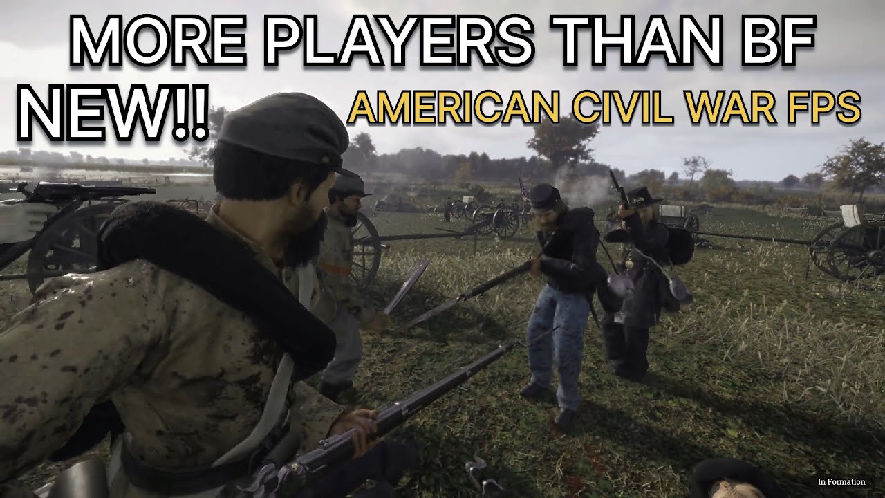 Better Than Battlefield?! Insanely Detailed American Civil War FPS ...