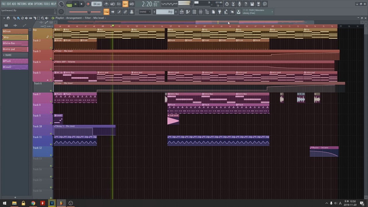 [Free Synthwave FLP][FL Plugins only]Hoonie-I ONLY WISH - YouTube