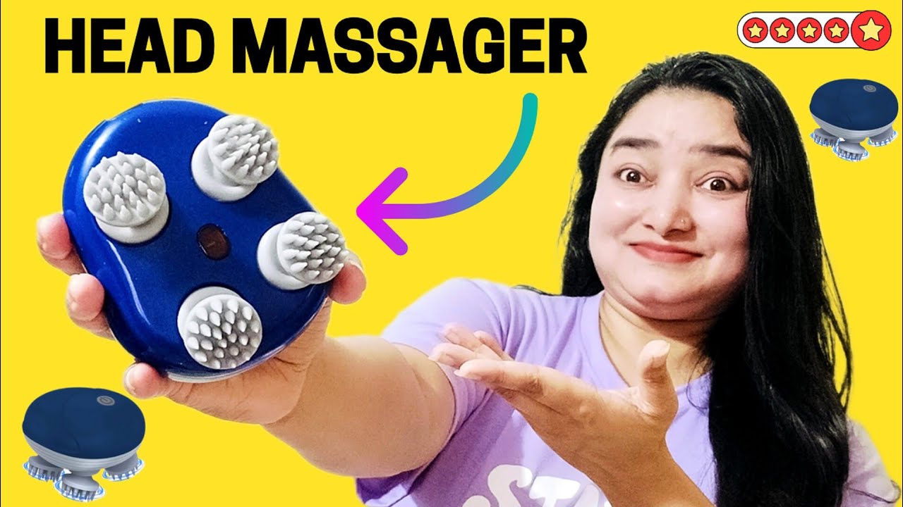Head Massager Review | Scalp Head Massager | Full Body Massager | Head ...