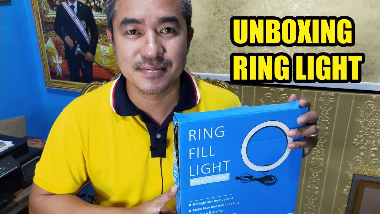 UNBOXING RING FILL LIGHT - YouTube