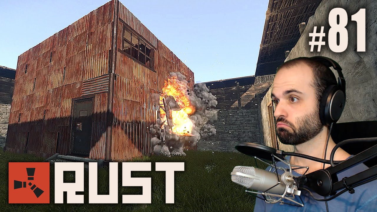 Rust #81 | PIM PAM PUM, BOCADILLO DE ATÚN | Gameplay Español - YouTube
