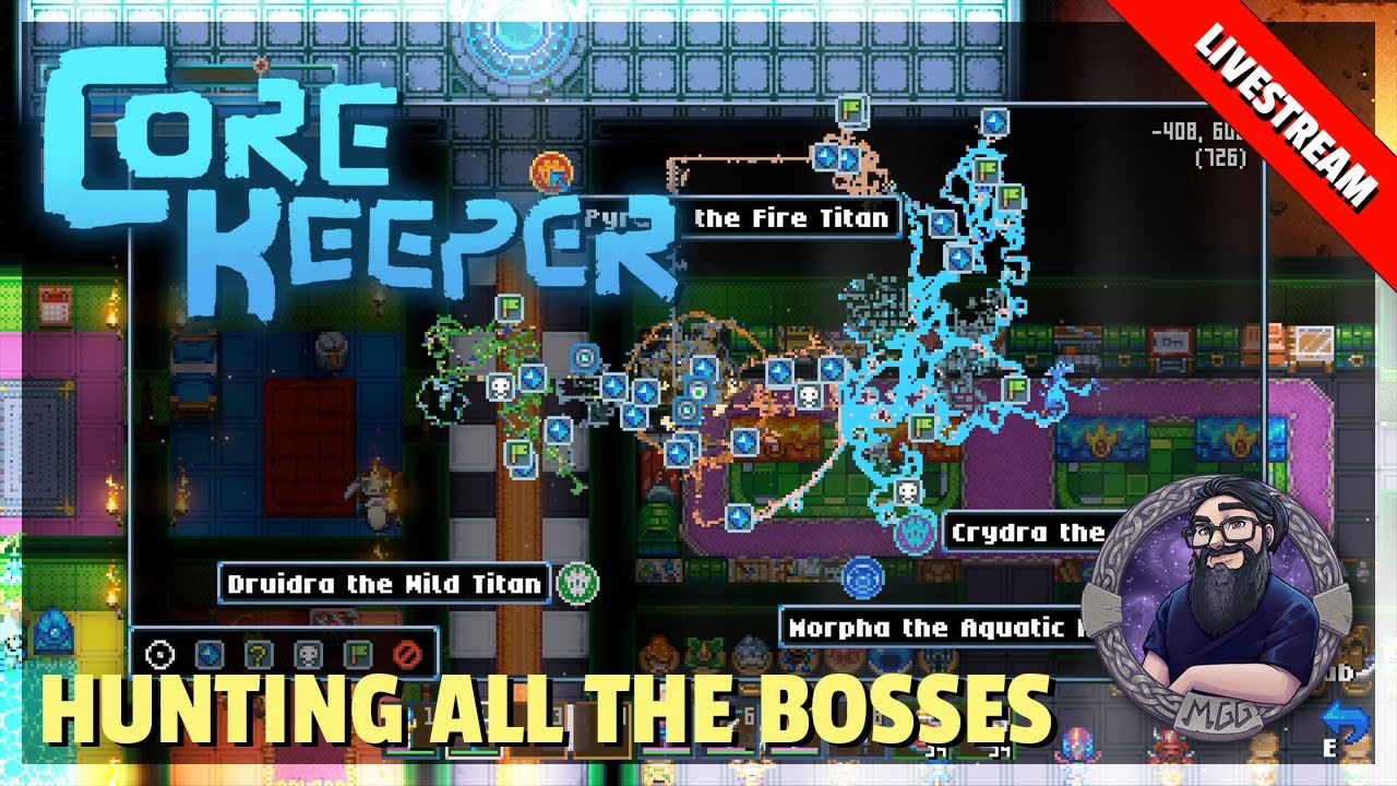 Core Keeper | Livestream | Hunting All Of The Bosses - YouTube