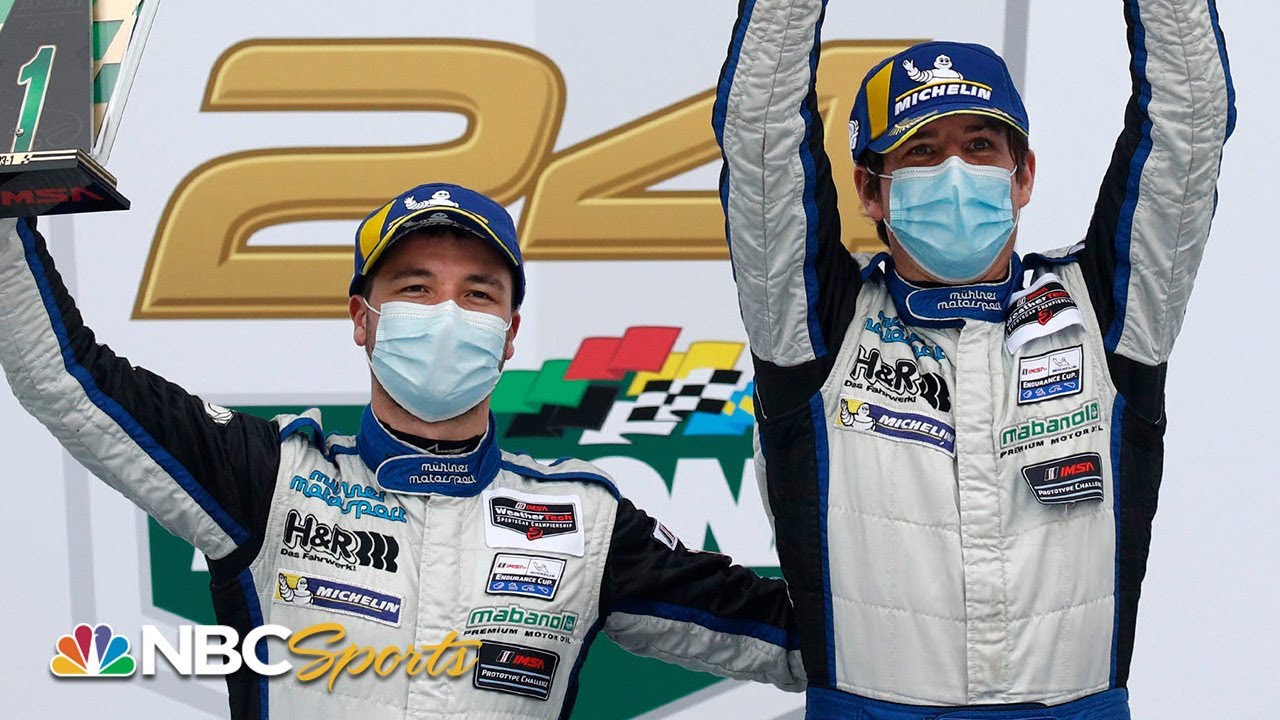 Moritz Kranz, Laurents Hoerr win IMSA Prototype Challenge opener ...