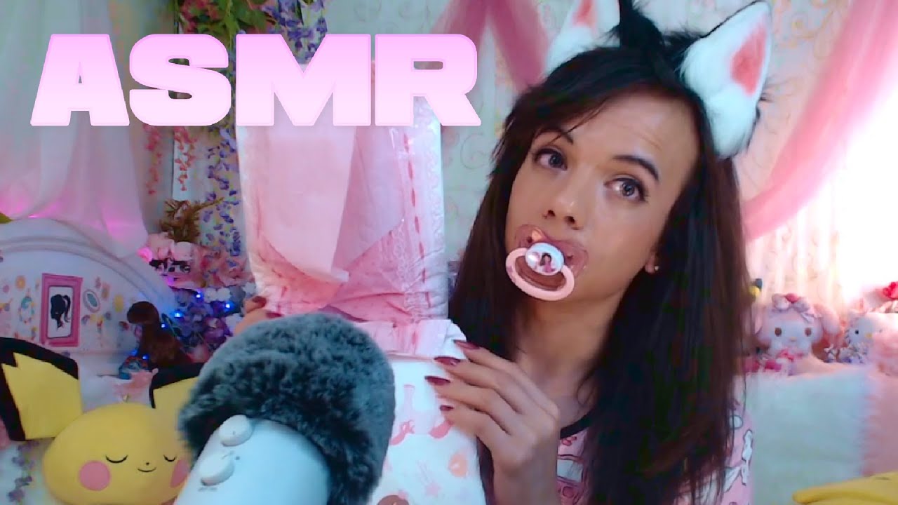 🏰 Building Tingles w/ Wooden Blocks & Boxes + Crinkle ASMR 🎀 ABDL ASMR ...