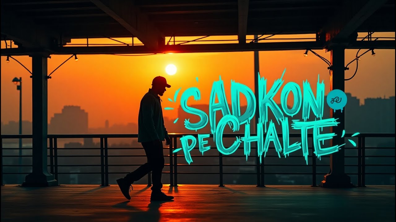 Sadkon Pe Chalte: Delhi Street Rap Anthem 2025 | Hindi Hip-Hop Under ...