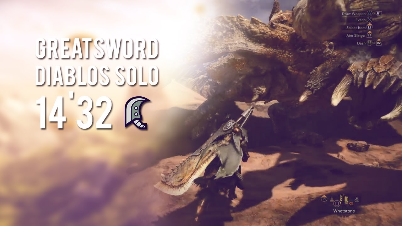 MH:World Beta | Diablos Solo (Greatsword) 14'32 - YouTube