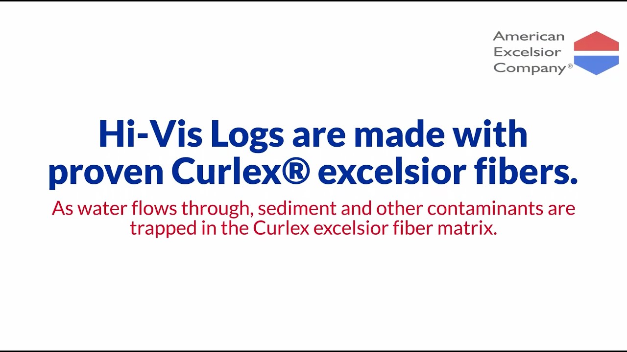 Curlex® Hi Vis Excelsior Logs™ - YouTube