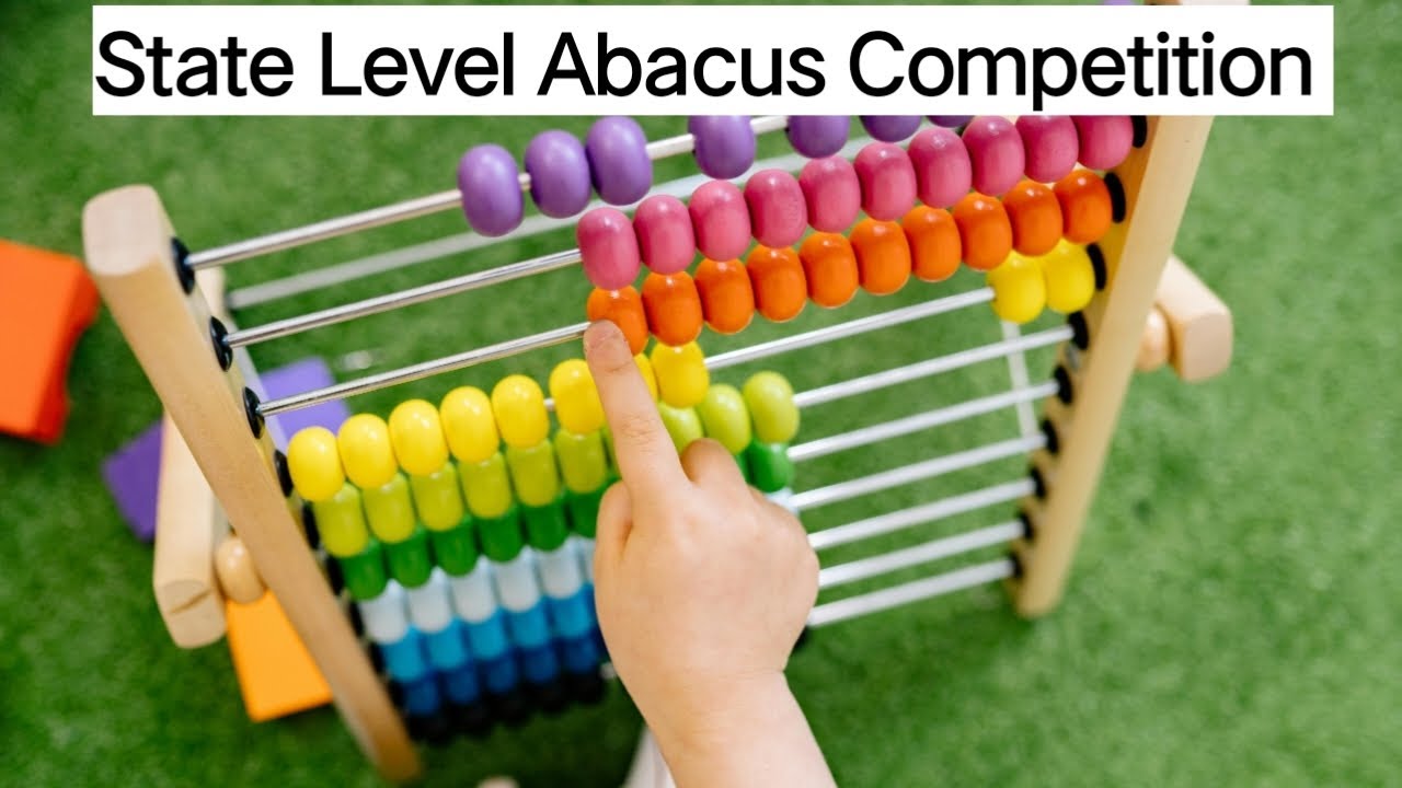 State level abacus competition 2024|Learn abacus at home|How to do multiplication on abacus ...