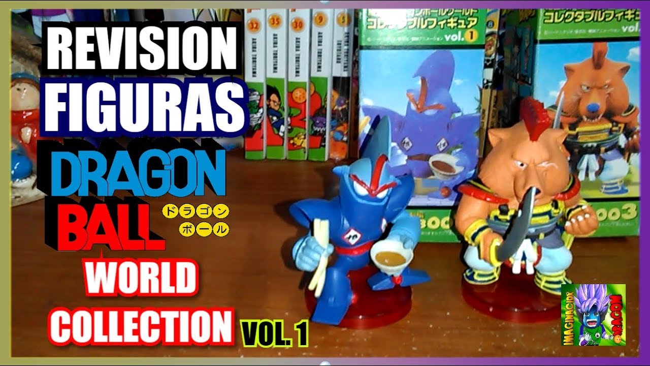 Oolong (Robot) & Oso Ladrón Figuras Dragon Ball World Collection ...