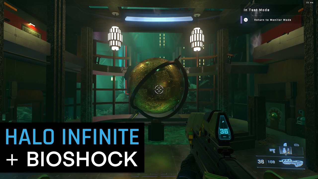 Fan-Made Bioshock Map in Halo Infinite Forge - YouTube