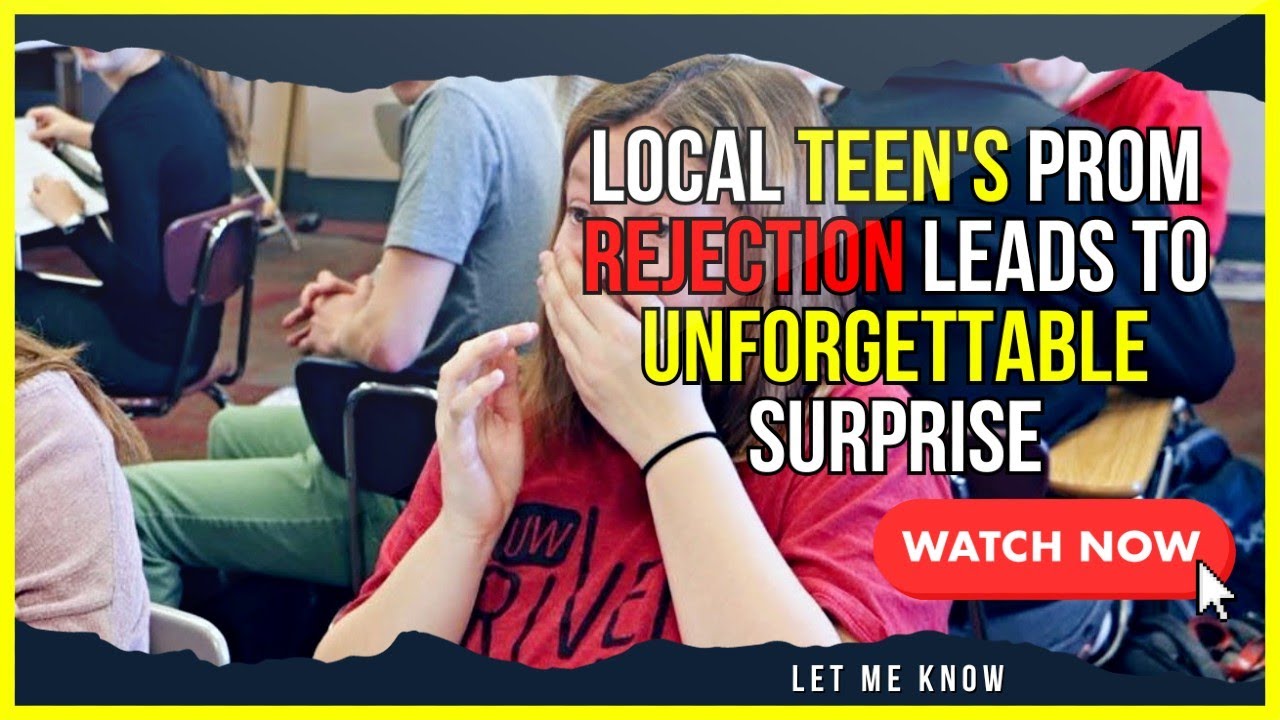 After Prom Rejection, Teen Hears Famous Voice Over Loudspeaker, School ...