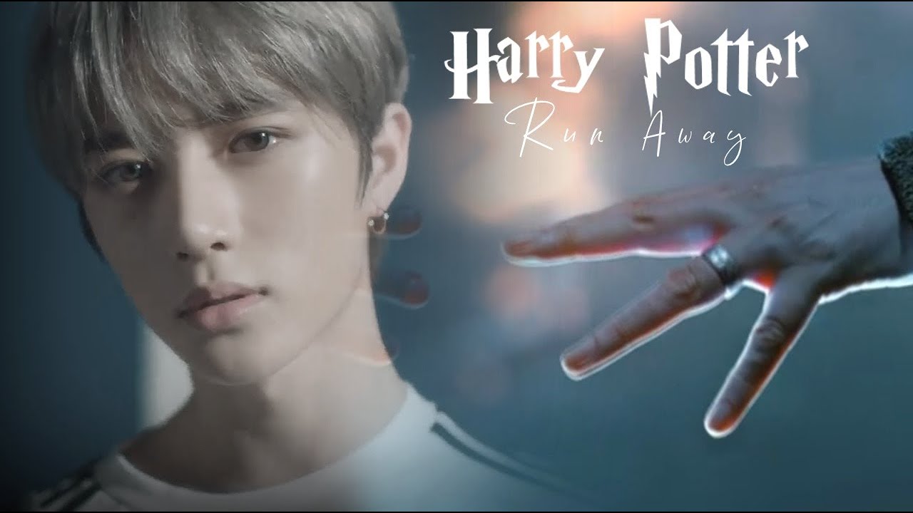 TXT Run away but it's harry potter 🗲 - YouTube