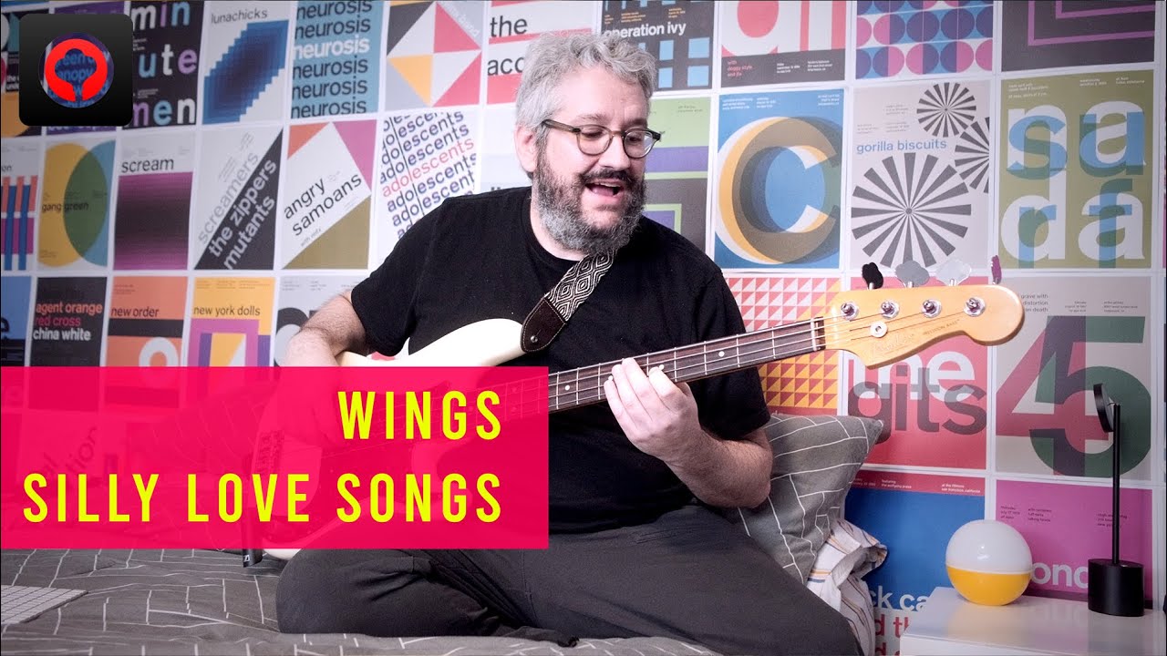 Wings - Silly Love Songs (bass cover) - YouTube