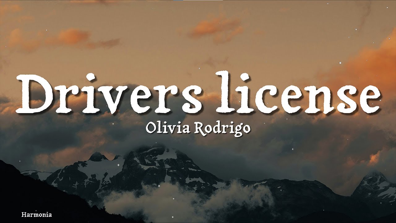 Olivia Rodrigo - drivers license (Lyrics) - YouTube