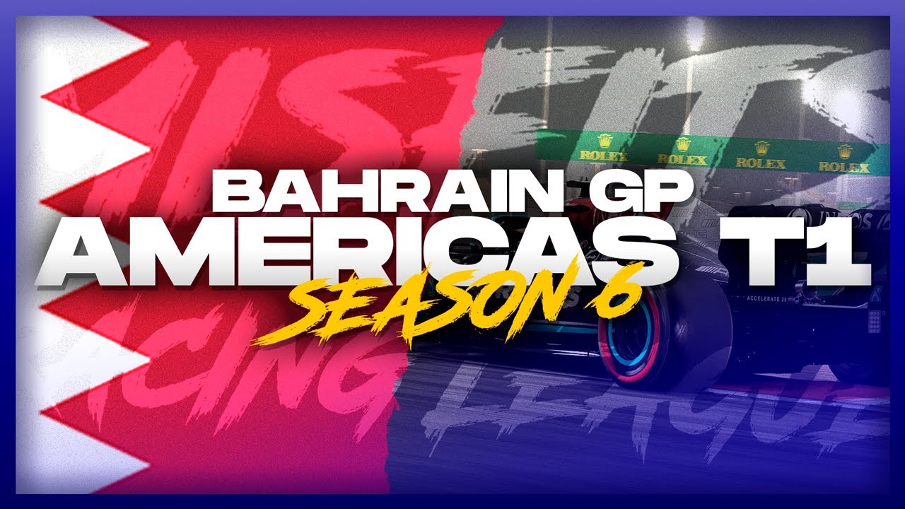 F1 2021 Bahrain GP! Americas Tier 1 Race Replay! - F1 League Racing ...