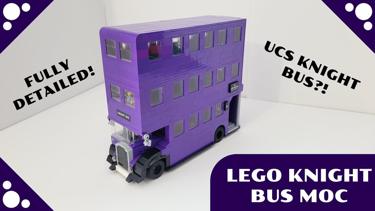 Lego Knight Bus MOC showcase - YouTube