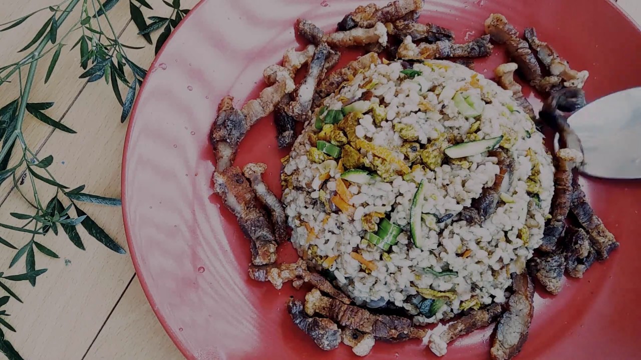 chao fan rice recipe (leftover revival) - YouTube