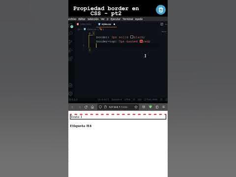 Propiedad border en CSS - pt2 - YouTube