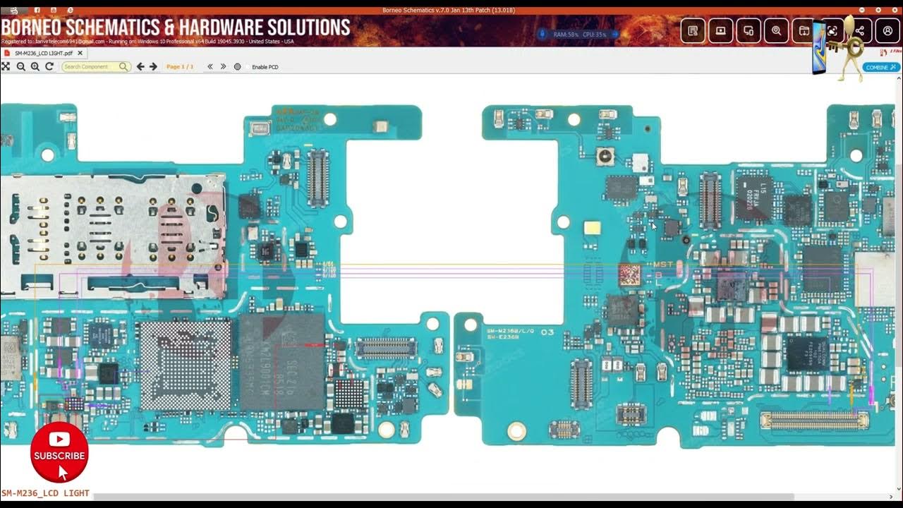 SAMSUNG M23 (SM - M236) Lcd Light,not working,Hardware Solutions - YouTube