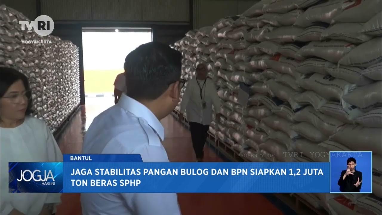Jaga Stabilitas Pangan BULOG Dan BPN Siapkan 1,2 Juta Ton Beras SPHP - YouTube