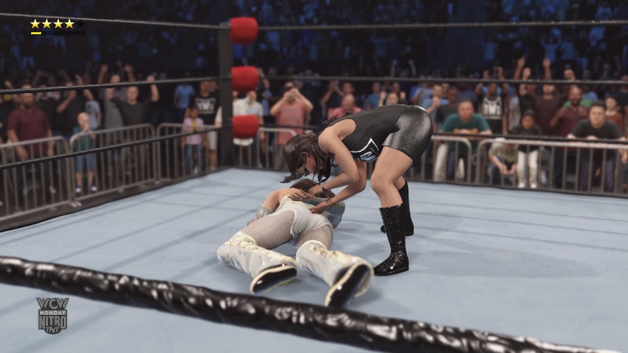 WWE 2K22 Miss Elizabeth vs. Kimberly Page | WCW Universe | - YouTube