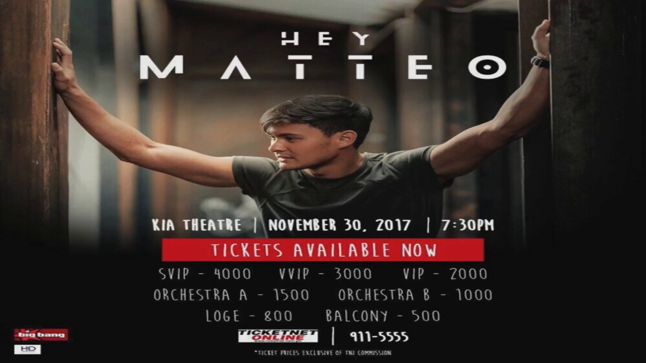 Matteo Guidicelli #MGLifestyle Episode 28 - #Hey Matteo Concert Pocket ...