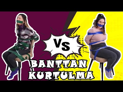 SANDALYEDEN KURTULMA CHALLENGE - DUCT TAPE CHALLENGE - BANTTAN KURTULMA #2