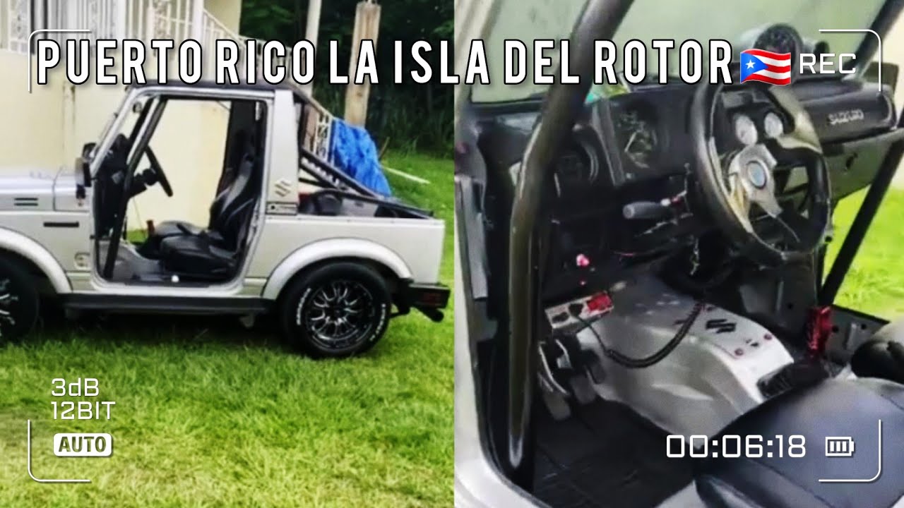 Suzuki Samurai Rotativo ( Puerto Rico La isla del Rotor ) - YouTube