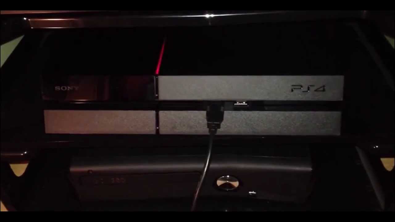 Playstation 4 red line of death for an hour - YouTube