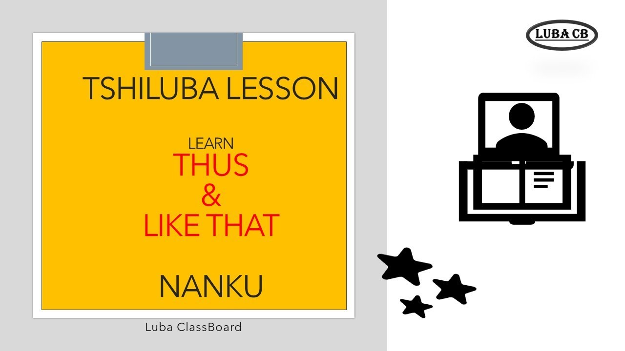 Tshiluba 63: Speaking Tshiluba Fast Nanku_Conversations_Nanku in ...