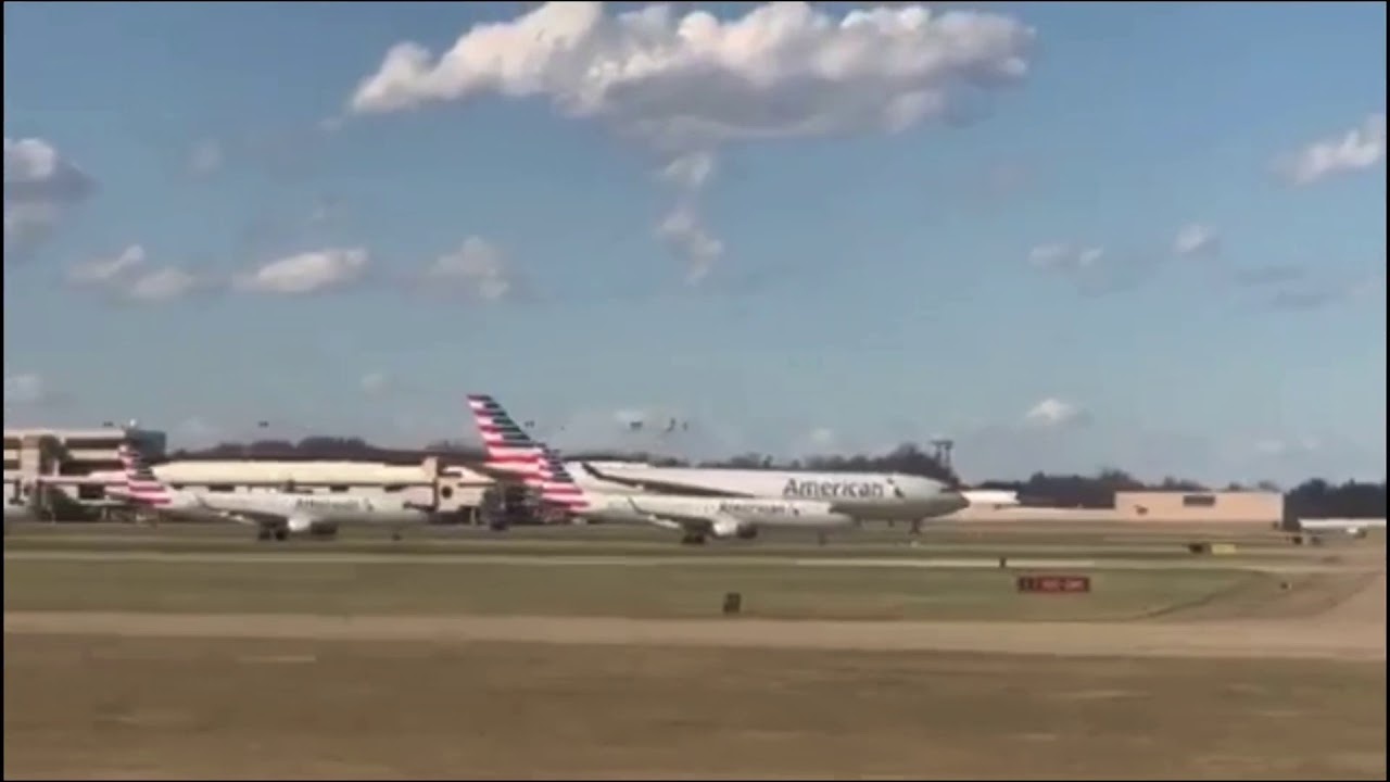 Grounded Airplanes April 2020 - YouTube