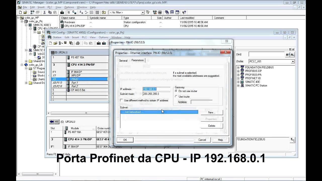 Siemens PCS7 v8.1 Training Getting Started Part 1 - YouTube