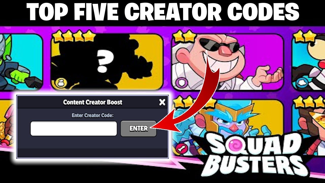 SQUAD BUSTERS CREATOR CODES! ALL WORKING 100% UNLOCK SKINS! - YouTube