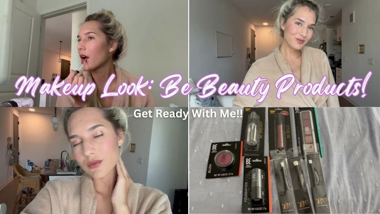 GRWM Using Be Beauty Makeup! Makeup Try On - YouTube