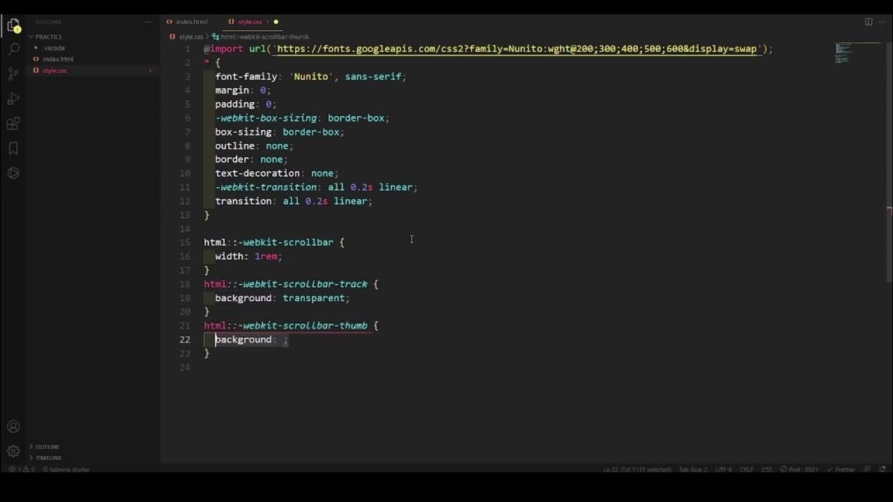 Html Webkit Scrollbar Thumb Shortvideo Shorts Programming Css Youtube